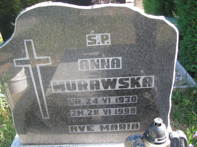 Anna Murawska 1930 Police - Grobonet - Wyszukiwarka osób pochowanych