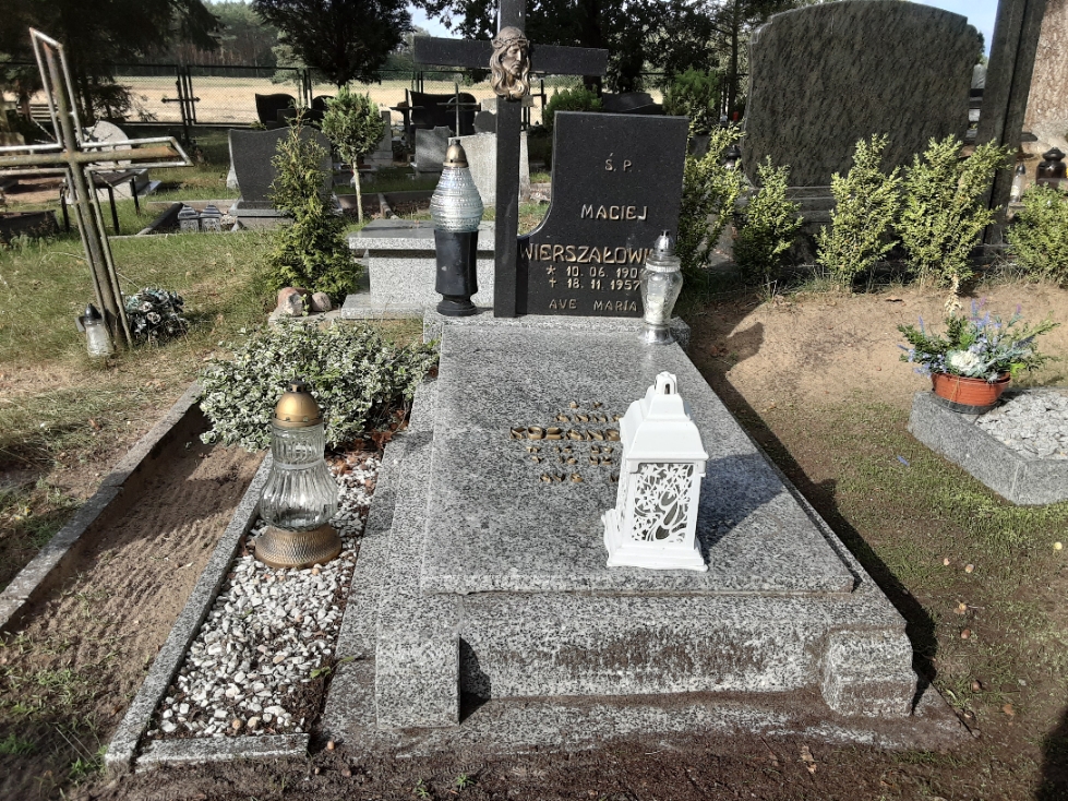 Maciej Wierszałowicz 1901 Police - Grobonet - Wyszukiwarka osób pochowanych
